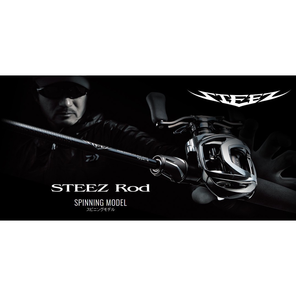 22 DAIWA fishing rod STEEZ CASTING & SPINNING ROD WITH 1 YEAR LOCAL ...