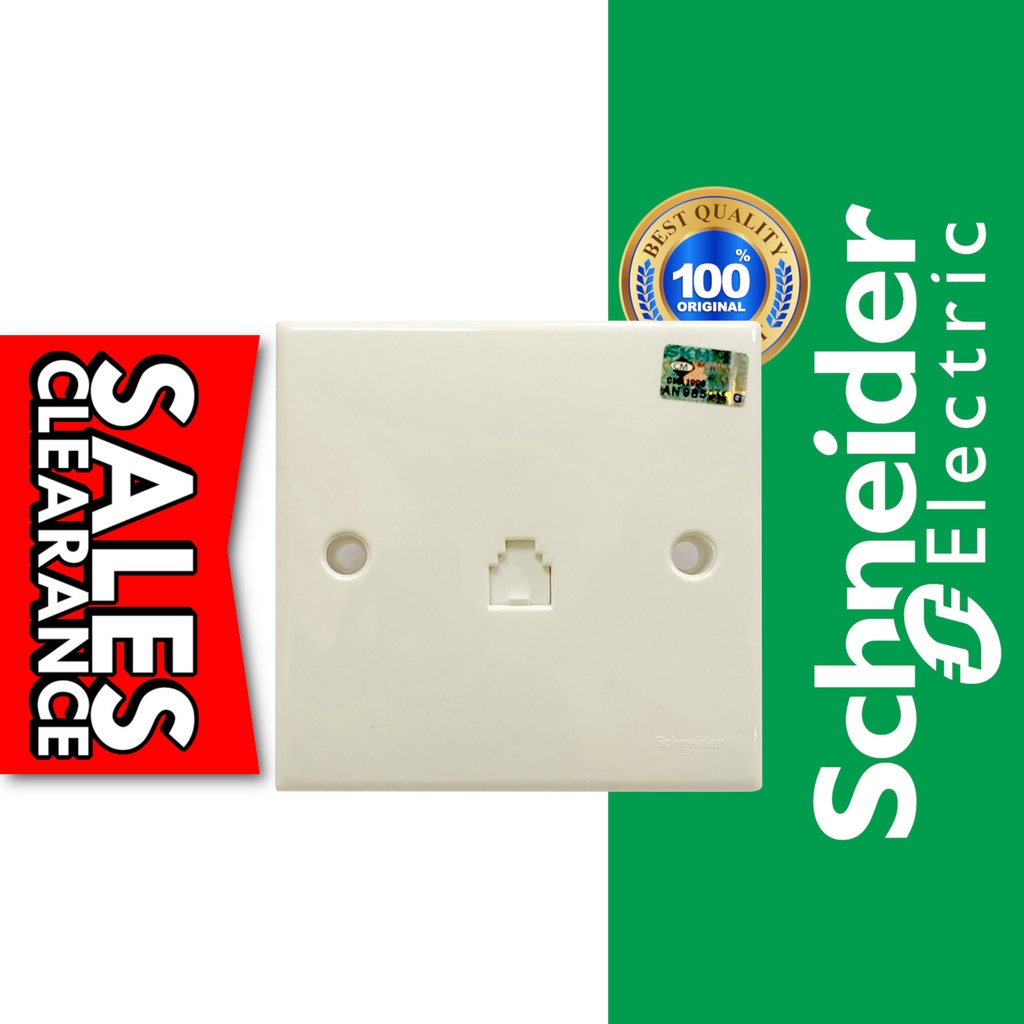 Schneider 15a Socket Switch 20a Water Heater Switch Neon Telephone