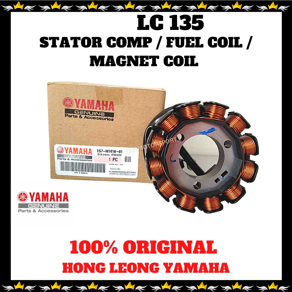 [READY STOCK] YAMAHA LC4S LC135 V1 - V6 STATOR ASSY /FUEL COIL / MAGNET ...