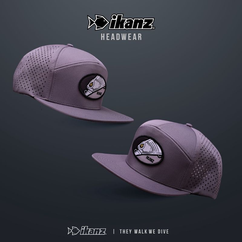 IKANZ HEADWEAR "THEY WALK WE DIVE FLATBRIM" - 100% AUTHENTIC | Shopee Malaysia