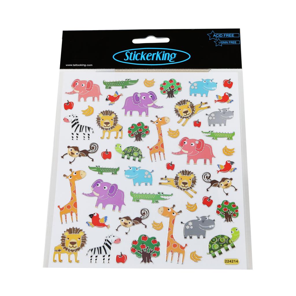 StickerKing 6" x 7" Stickers - Zoo Fun | Shopee Malaysia