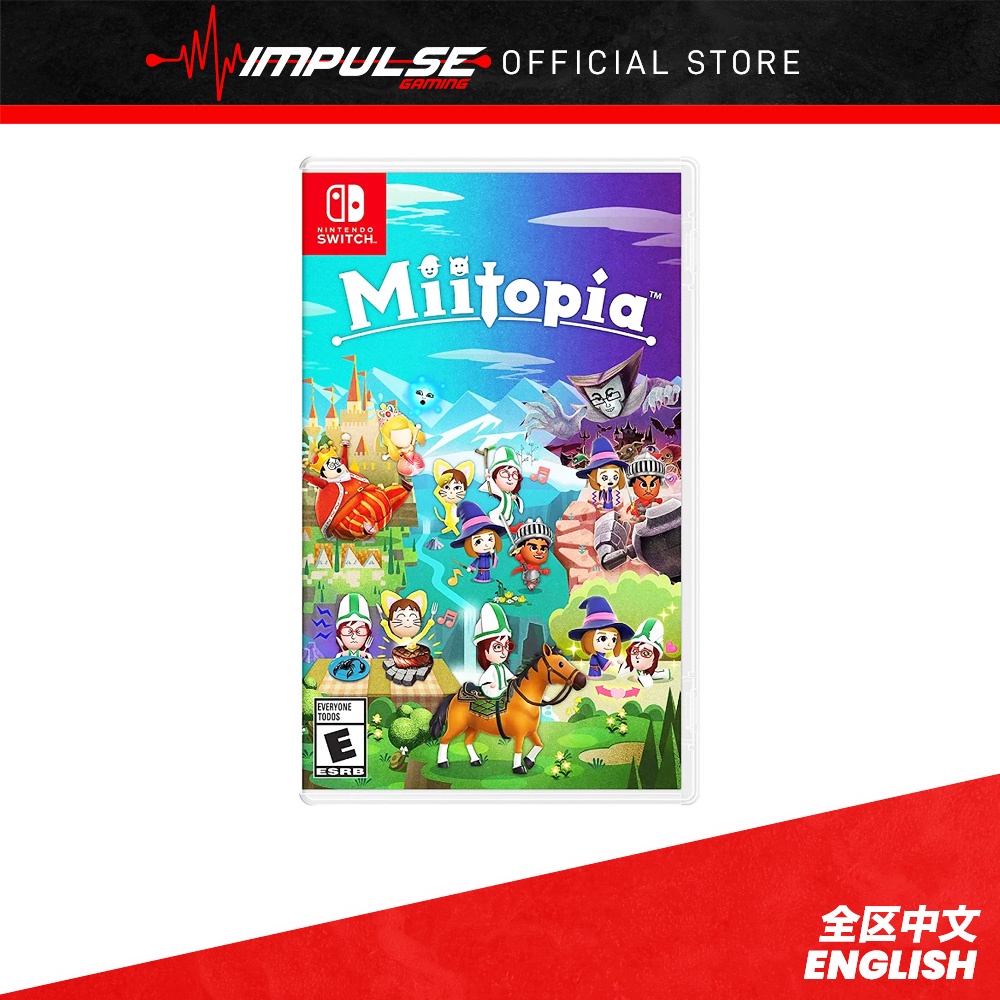 NSW Nintendo Switch Miitopia Chi/Eng Version | Shopee Malaysia