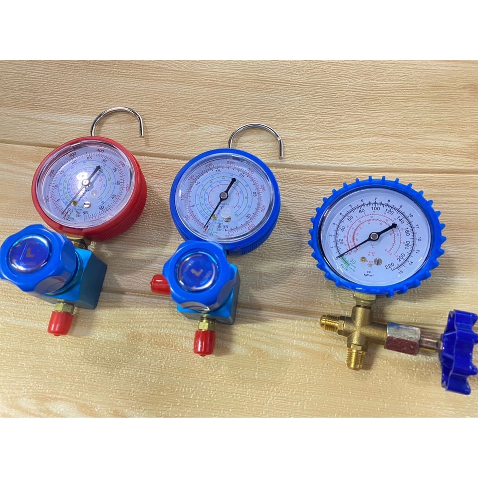 R410A R22 R134A R407C Single Gauge Gas Meter Manifoid Gauge Low Pressure Air Conditioner ...