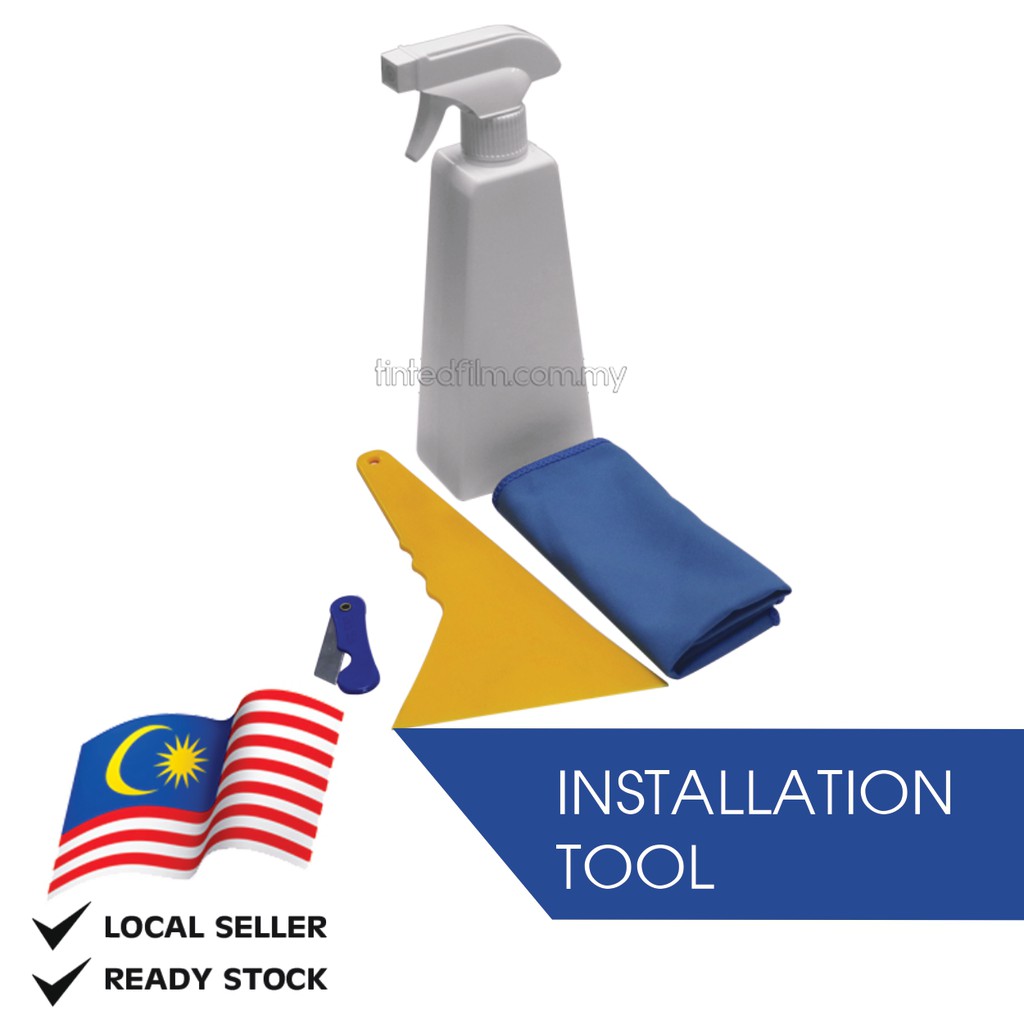 Tinted Film Installation Tools/Peralatan Pemasangan Tinted Film ...