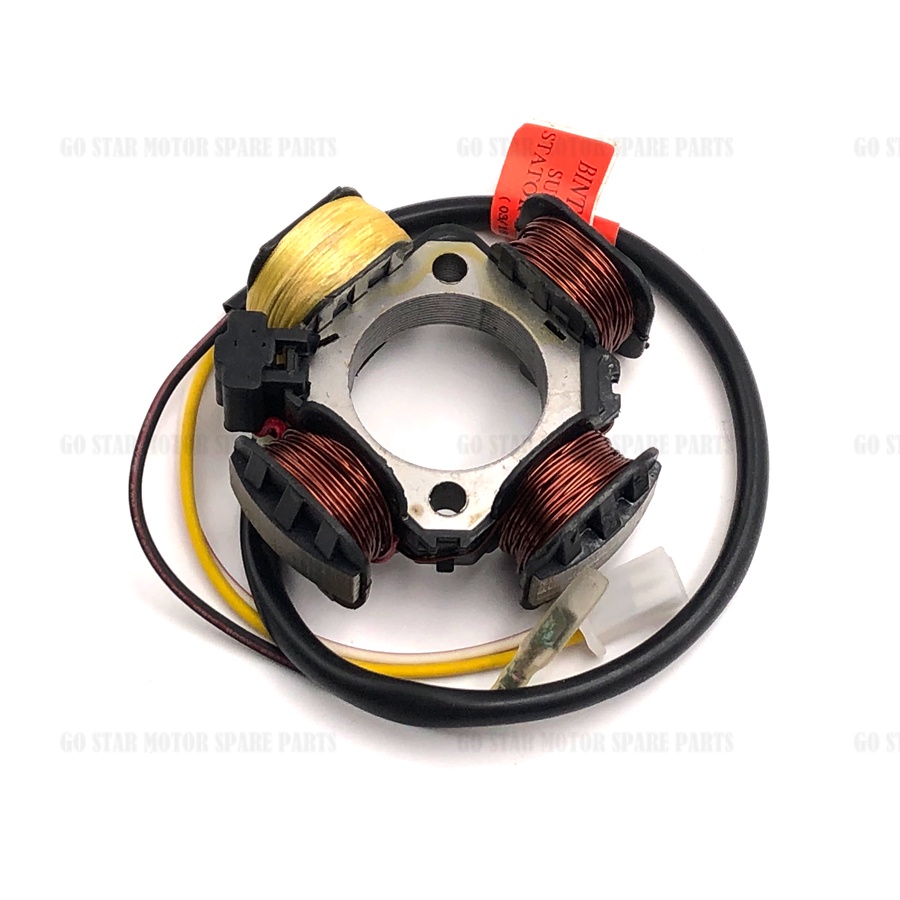 SUZUKI V100 FUEL COIL WITH PULSAR COIL / FIELD COIL ASSEMBLY / MAGNET ...