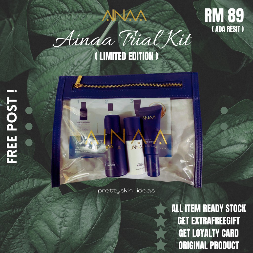 READY STOK | 5 FREEGIFT - AINAA SERUM HQ / AINAA BEAUTY HQ / AINAA ...