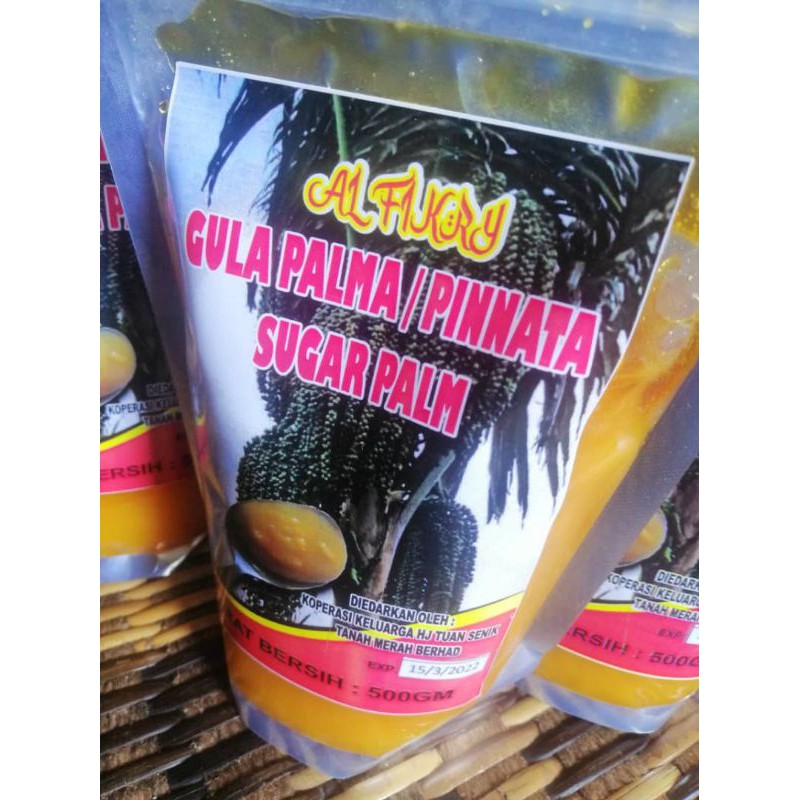 [READY STOCK] Al-Fikry Gula palma/pinnata sugar palm (500g) | Shopee ...