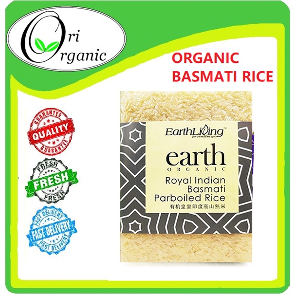 EARTH LIVING ROYAL INDIAN BASMATI PARBOILED RICE 900G, Exp 2/2026 ...