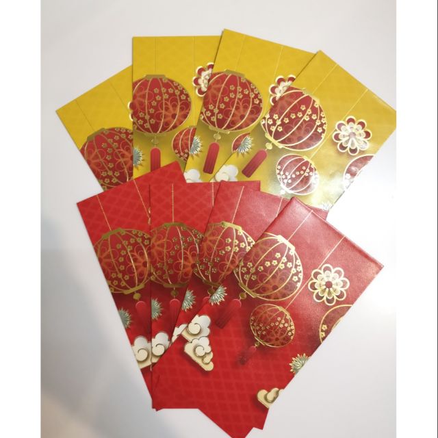 HSBC Bank Ready Stock CNY Red Packet / Ang pow (8pcs) 新年红包封 红包袋 Ang pao ...