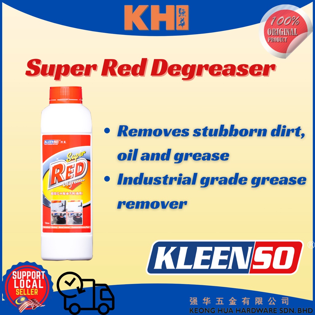 Kleenso Super Red Degreaser 1L | Shopee Malaysia