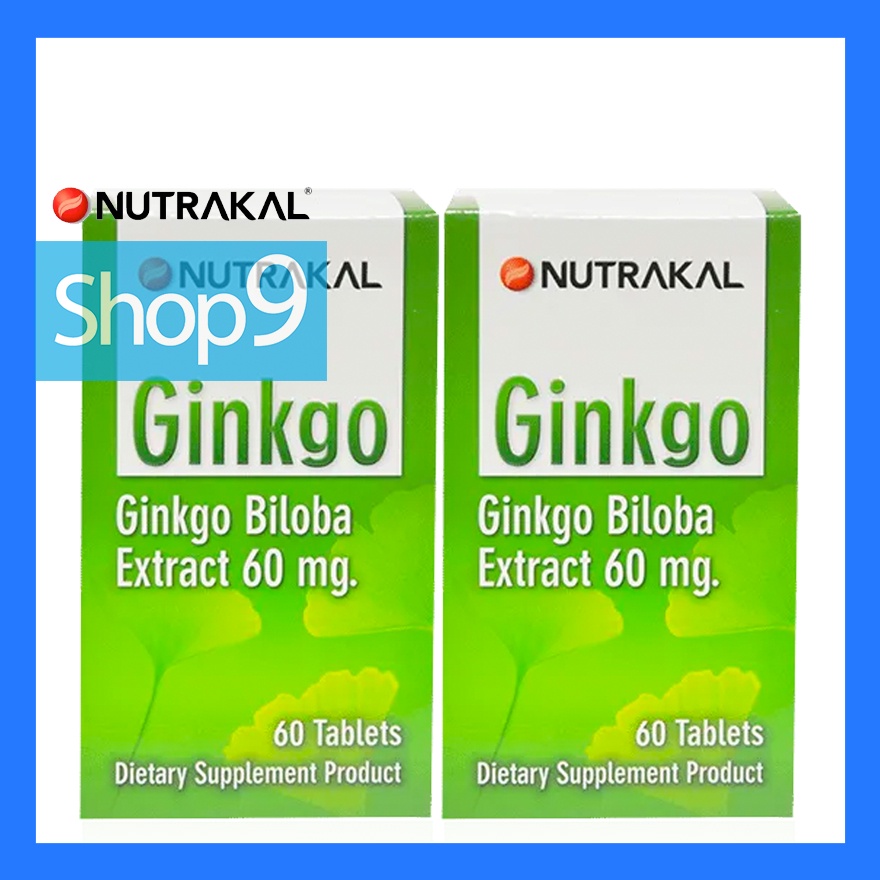 NUTRAKAL GINKGO 60 (60 TABLETS) X 2 Box | Shopee Malaysia