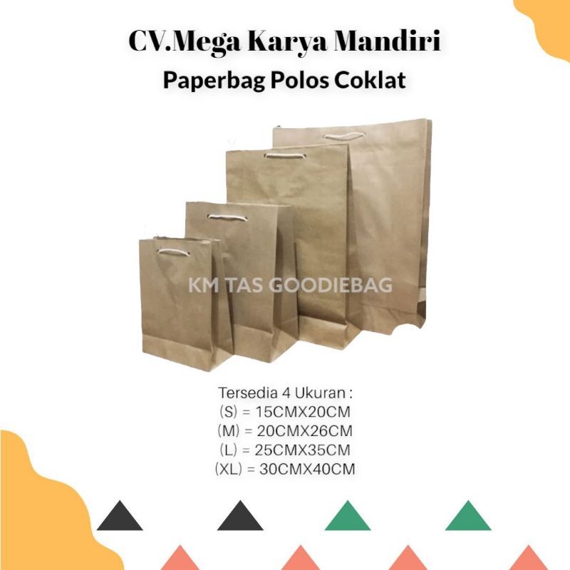 Plain Paper Bag 30x40 Contains 12 pcs | Shopee Malaysia