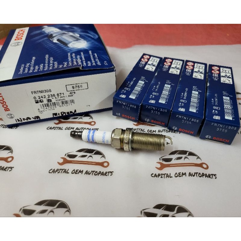 Bosch FR8SC Kia Sportage 2.0 2.4 Toyota Innova Fortuner Hilux Peugeot ...