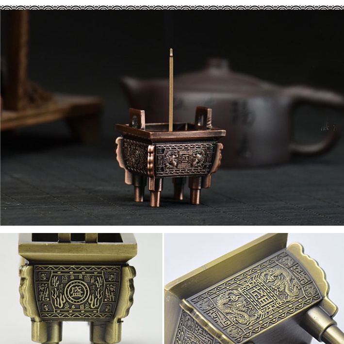 Jinyu Mingsha Incense Burner Ash Worship Tao Supplies Emery Sand Square ...