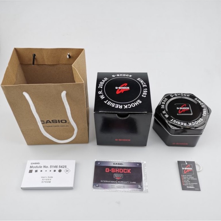 CASIO G-SHOCK TIN SET/BOX/CARD/MANUAL/TAG | Shopee Malaysia