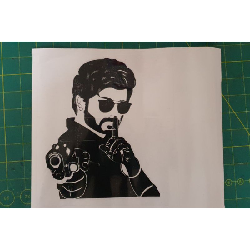 Master Thalapathy Vijay Car Bike STICKER | DECAL | LORRY STICKER ...