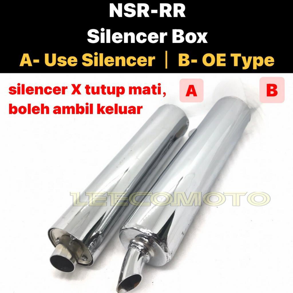 HONDA NSR-RR NSR RR SILENCER BOX USE SILENCER TABUNG MUFFLER EKZOS ...