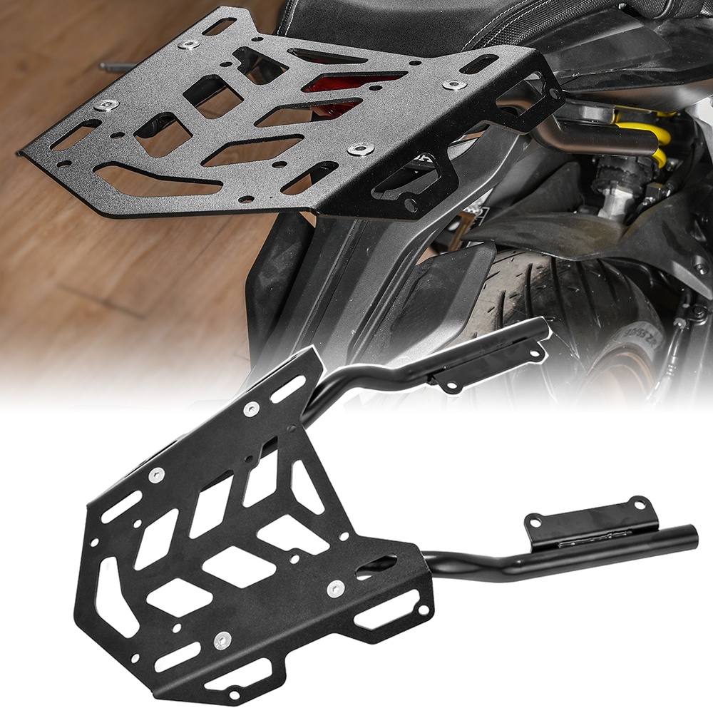 Rear Luggage Rack Carrier Bracket Cargo Shelf Extending Holder Top ...