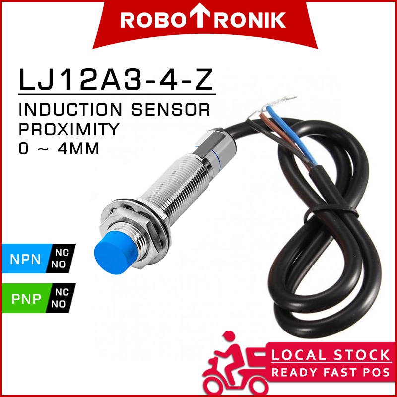 Proximity LJ12A3-4 Induction Sensor NPN PNP Normally Open Closed NO NC ...