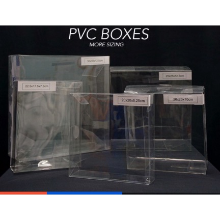 PVC BOX Transparent Kotak Hantaran Transparent Plastic Hidden Box ...