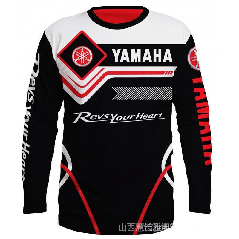 Yamaha New Style Long-Sleeved 3D Printed T-Shirt, From S To 3XL BULQ 5DQQ | Shopee Malaysia