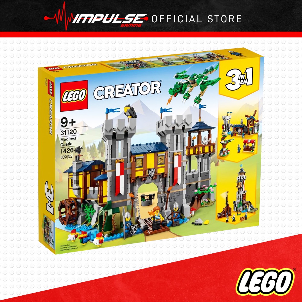 LEGO 31120 Creator Medieval Castle | Shopee Malaysia