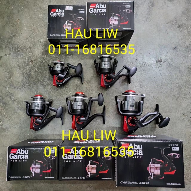 【ORIGINAL】ABU GARCIA CARDINAL FISHING REEL | Shopee Malaysia
