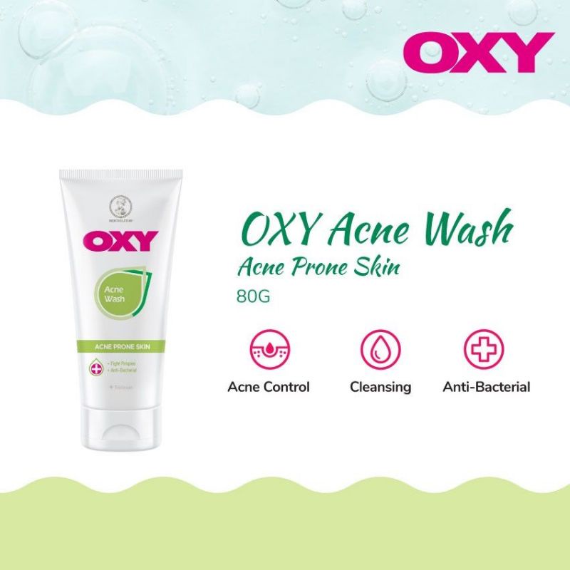 Oxy Acne Face Wash (80g) | Shopee Malaysia
