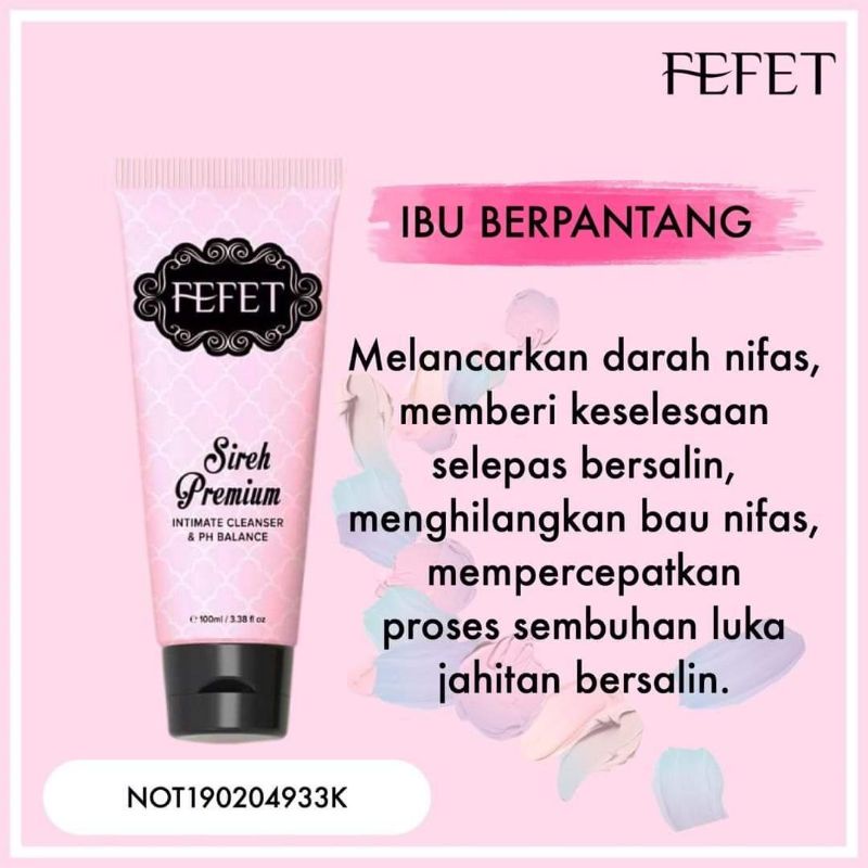FEFET SIREH PREMIUM 💯 ORIGINAL FROM HQ | Shopee Malaysia
