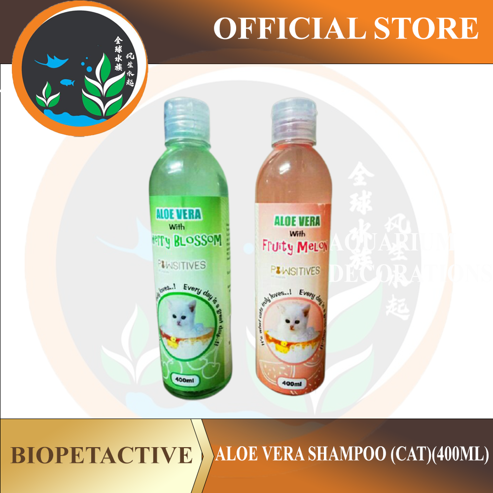BIOPETACTIVE ALOE VERA SHAMPOO (CAT)(400ML) | Shopee Malaysia