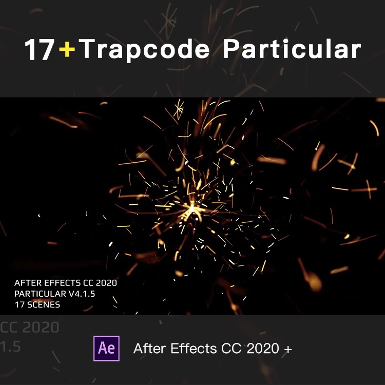 [AE] 17 Trapcode Particular – Sparks Template for After Effects ...