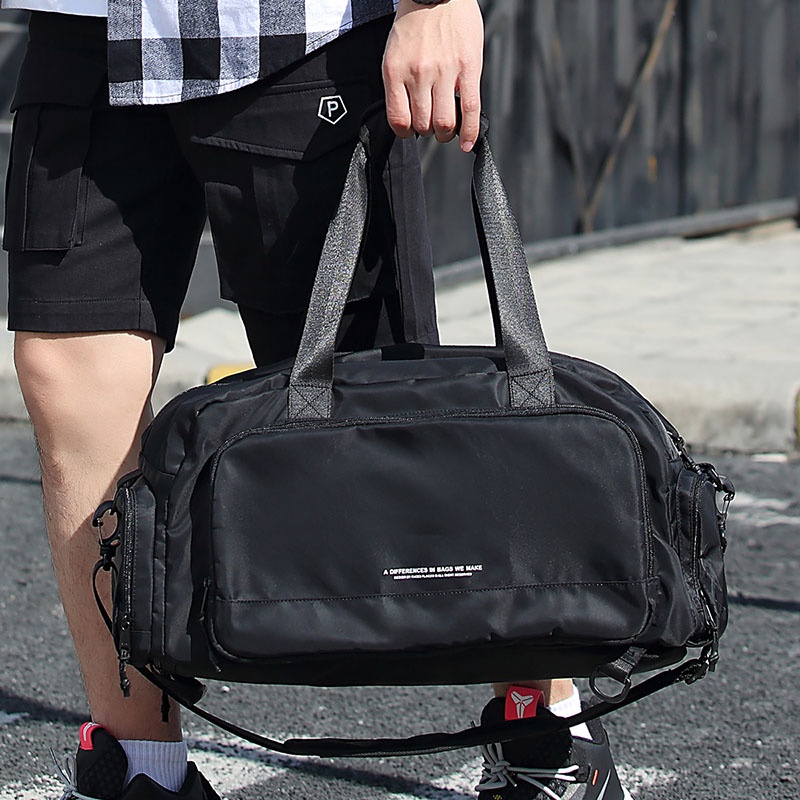 Werocker Tranfix Duffel Gym Bag 0408 (Black) Fitness Beg Sukan Beg ...
