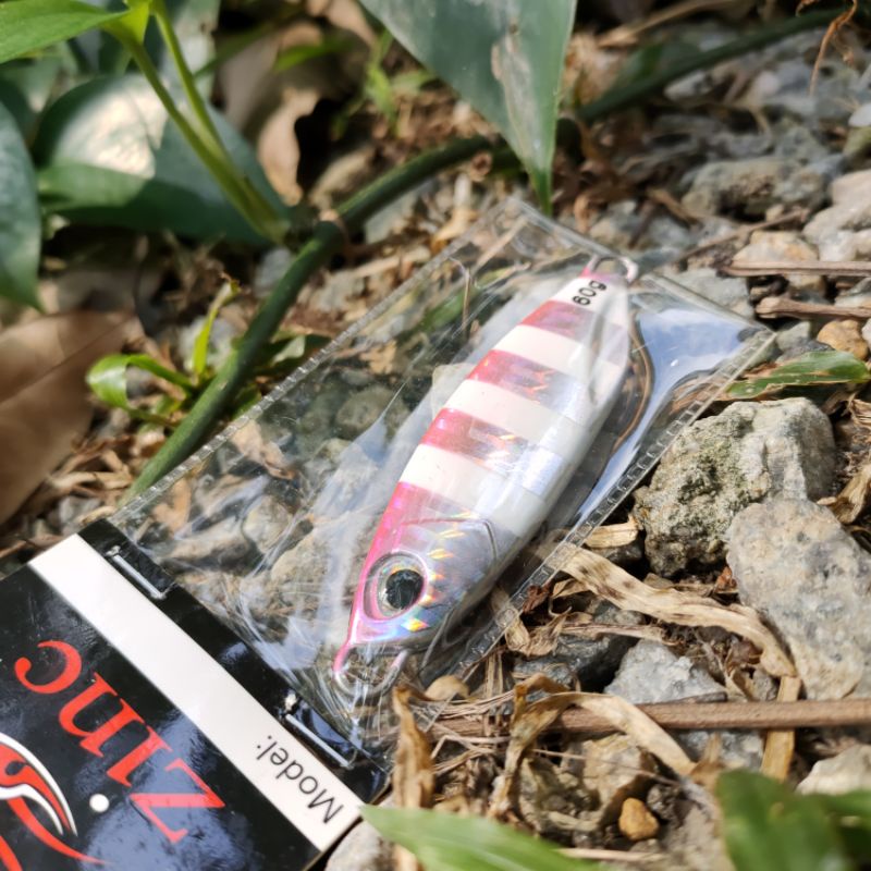 ZINC ROCKER LIGHT METAL JIG JIGGING FISHING LURE (60g) | Shopee Malaysia