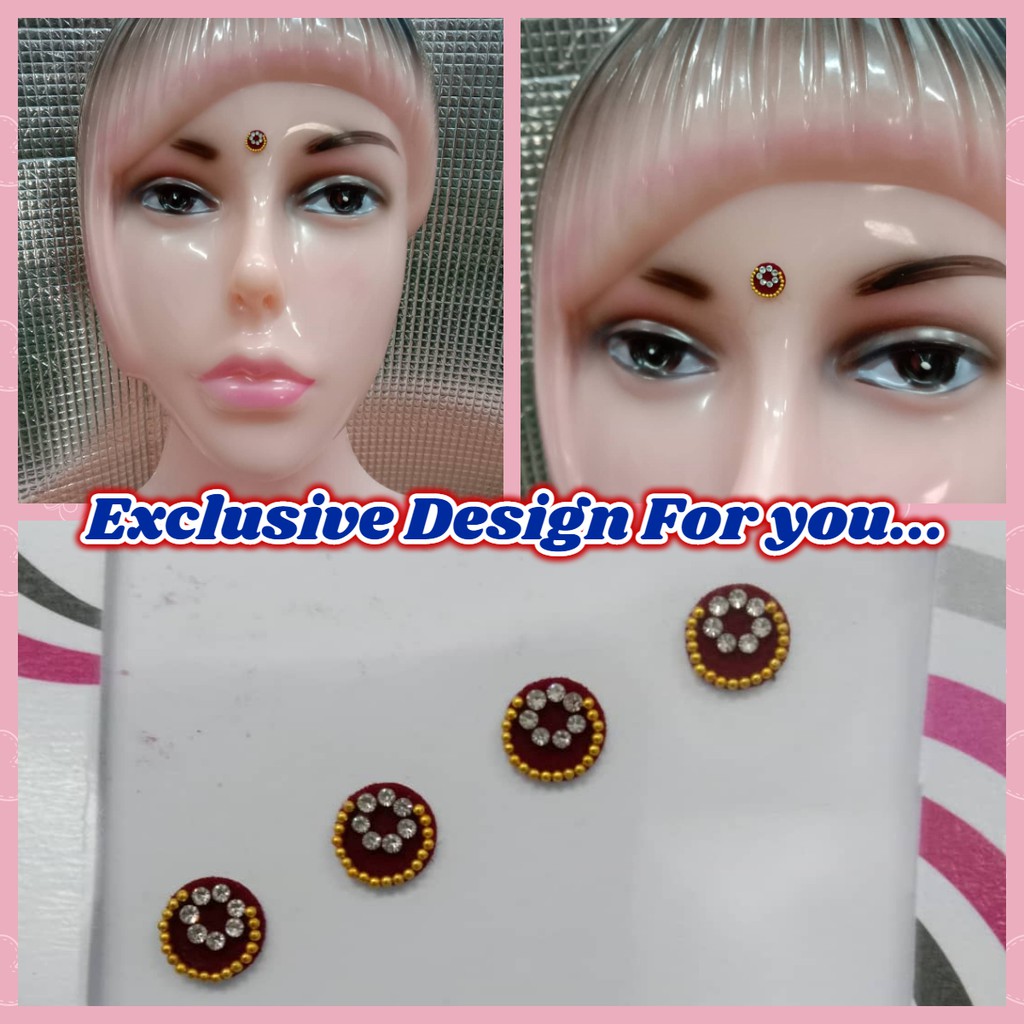 Ready Stock Bindi / Indian Bindi / Sticker Fashion Bindi / Indian ...