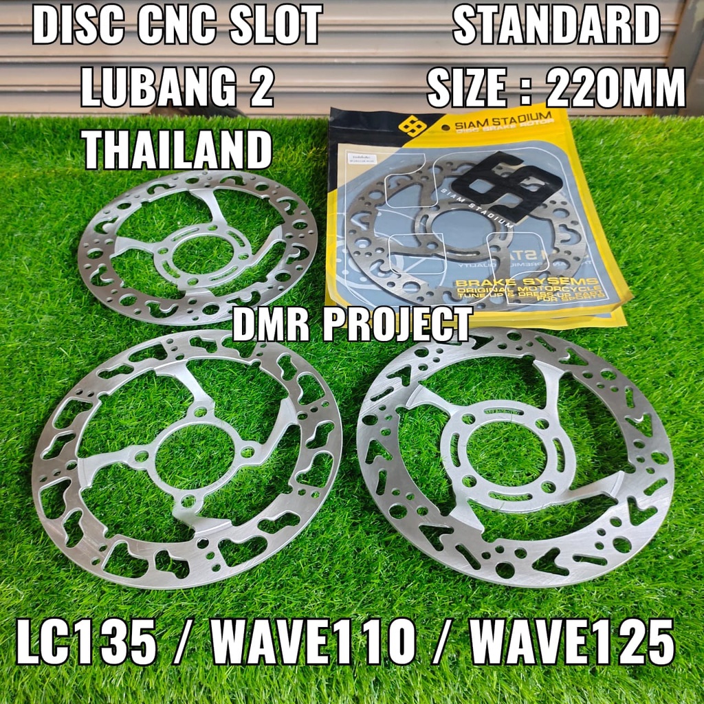 [DISC CNC THAI] Y15/Y16/W125/LC135/Y125Z DISC PLATE CNC SLOT LUBANG ...