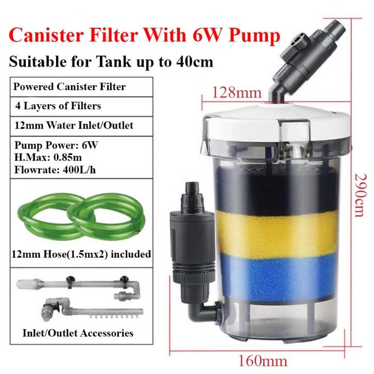 Aquarium SunSun Canister Filter HW-602B EW-603B HW-603B EW-603B HW-604B ...