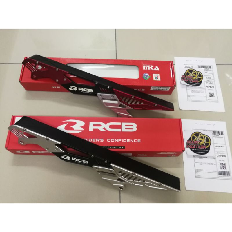 RCB RACING BOY MOTORCYCLE CHAIN COVER ALLOY Y15, Y16, Y15ZR, Y16ZR ...