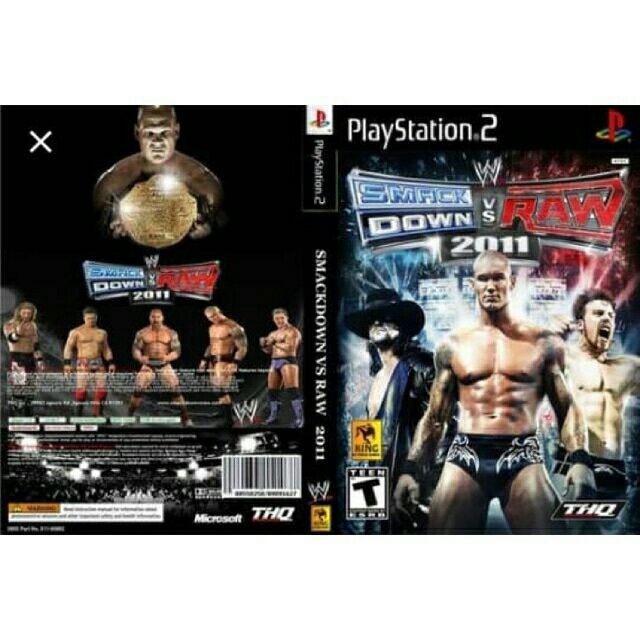 PS2 WWE Smackdown vs Raw 2011 (ORI) | Shopee Malaysia
