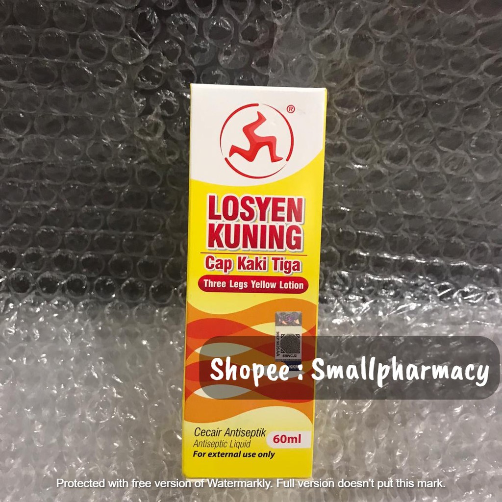 Three Legs Yellow Lotion 30ml / 60ml | Shopee Malaysia