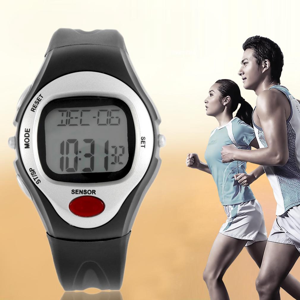 Calories Counter Fitness Watch Time StopWatch Alarm Pulse Heart Rate ...