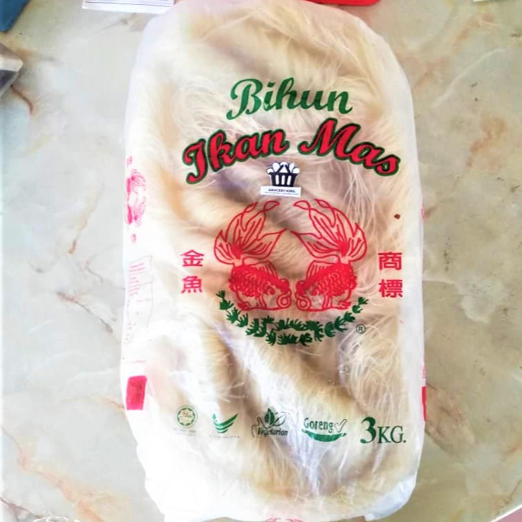 Bi Hun Ikan Mas Bee Hoon Mee Hoon Mi Hun 3kg 包装经济米粉 米粉 Vermicelli ...