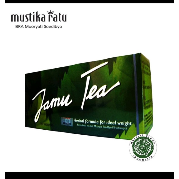 MUSTIKA RATU - Jamu Tea ( For Slimming 30's Tea Bag ) | Shopee Malaysia