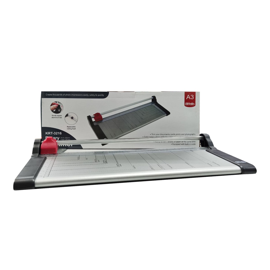 Kidario Rotary Trimmer / Paper Cutter - A3 Size / 420x297mm (KRT-3216 ...