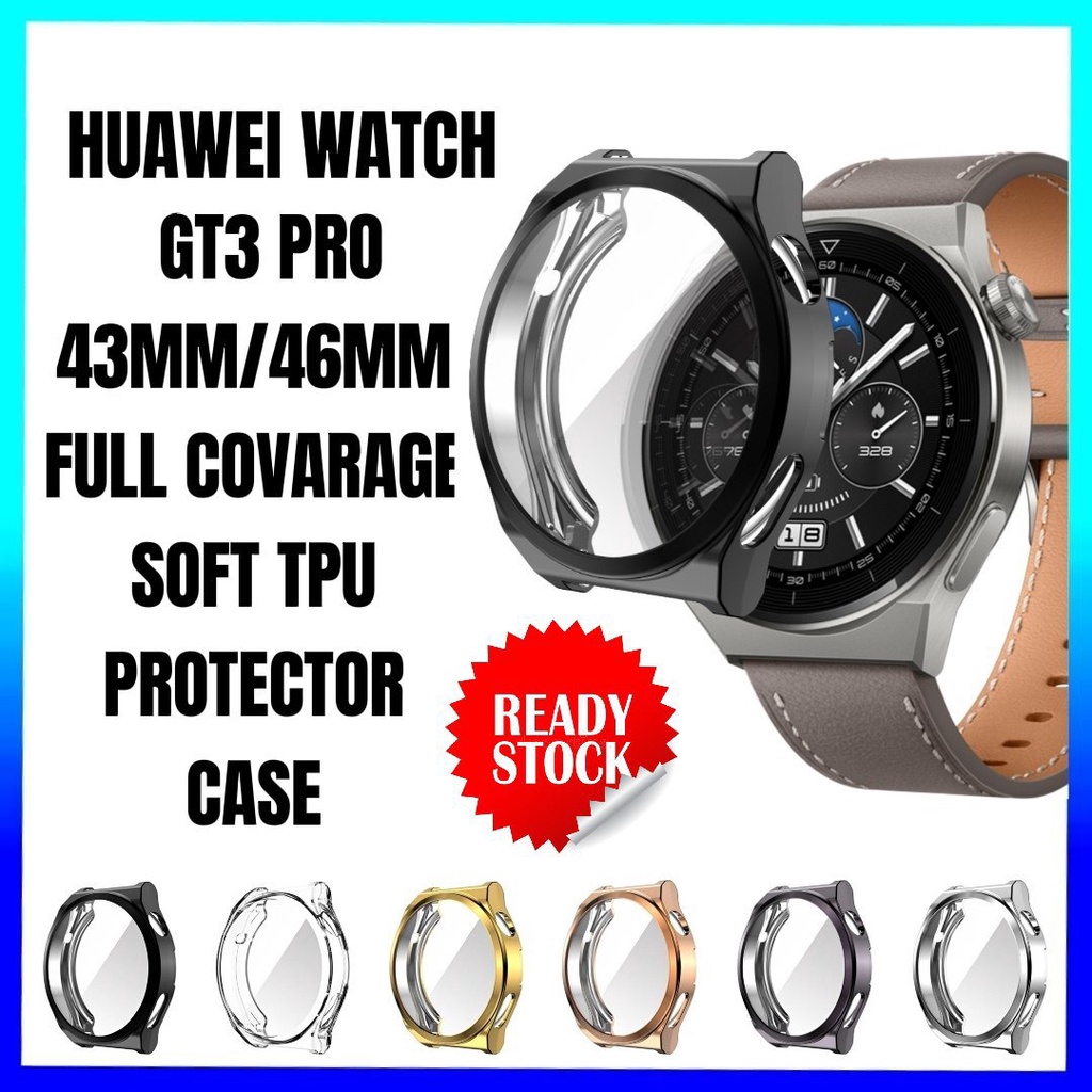 Huawei Watch GT3 Pro 43MM 46MM Full Covarage Soft Tpu Protector Case ...