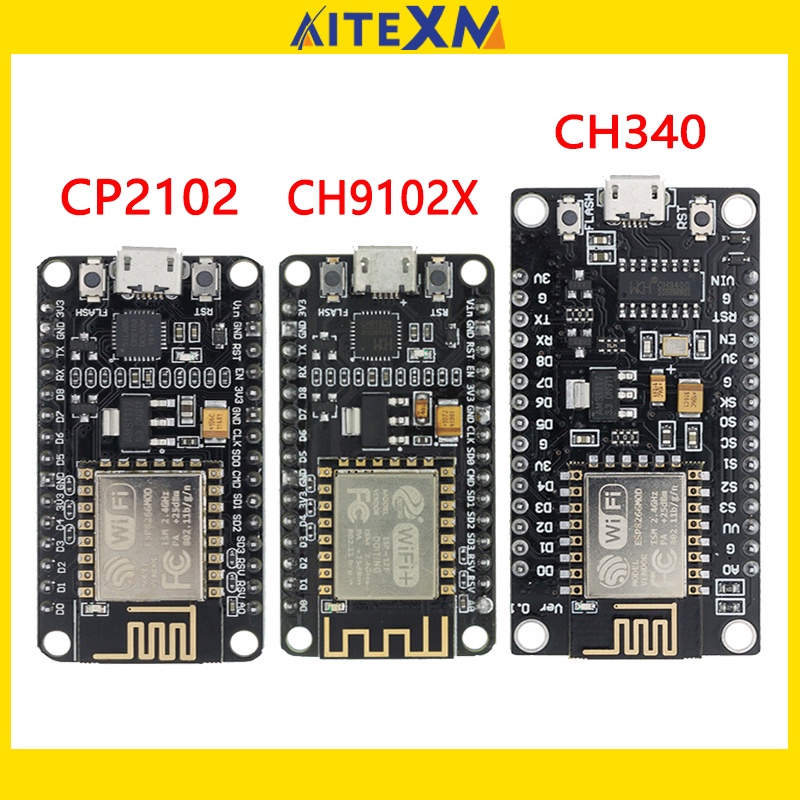 Wireless module CH340/CP2102/CH9102X NodeMcu V3 V2 Lua WIFI Internet of Things development board ...
