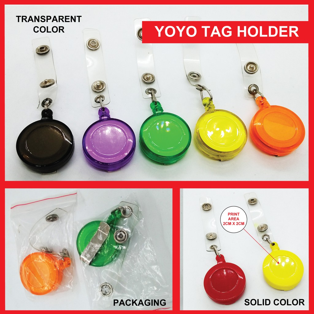 YOYO TAG / NAME TAG HOLDER OTH-LY | Shopee Malaysia