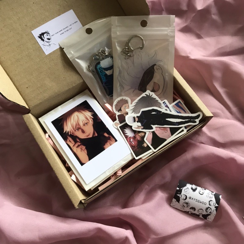 Anime Jujutsu Kaisen Gift Set Boxes Gojo Satoru Sukuna Megumi Fushiguro ...