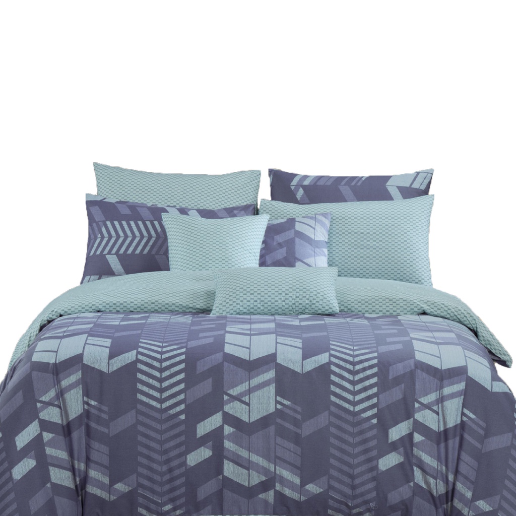 AKEMI Cotton Enclave Joy 700TC Comforter Set - Trave (Super Single ...