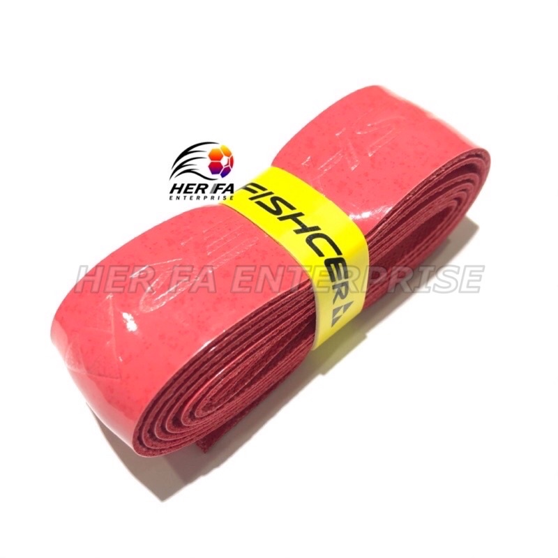 FISCHER Badminton PP Grip 100%ORIGINAL High Quality (8 Colour) PU Grip ...