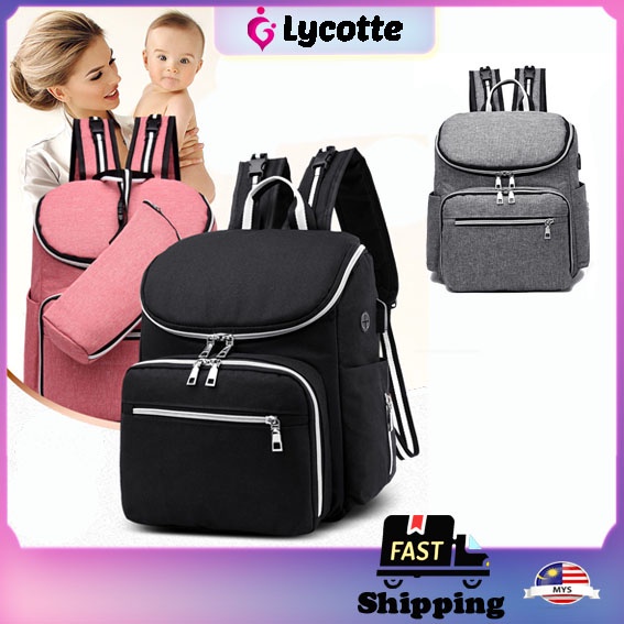 LYCOTTEᵐʸ Mummy Baby Bag Maternity Nappy Mummy Diaper Beg Travel Mummy ...
